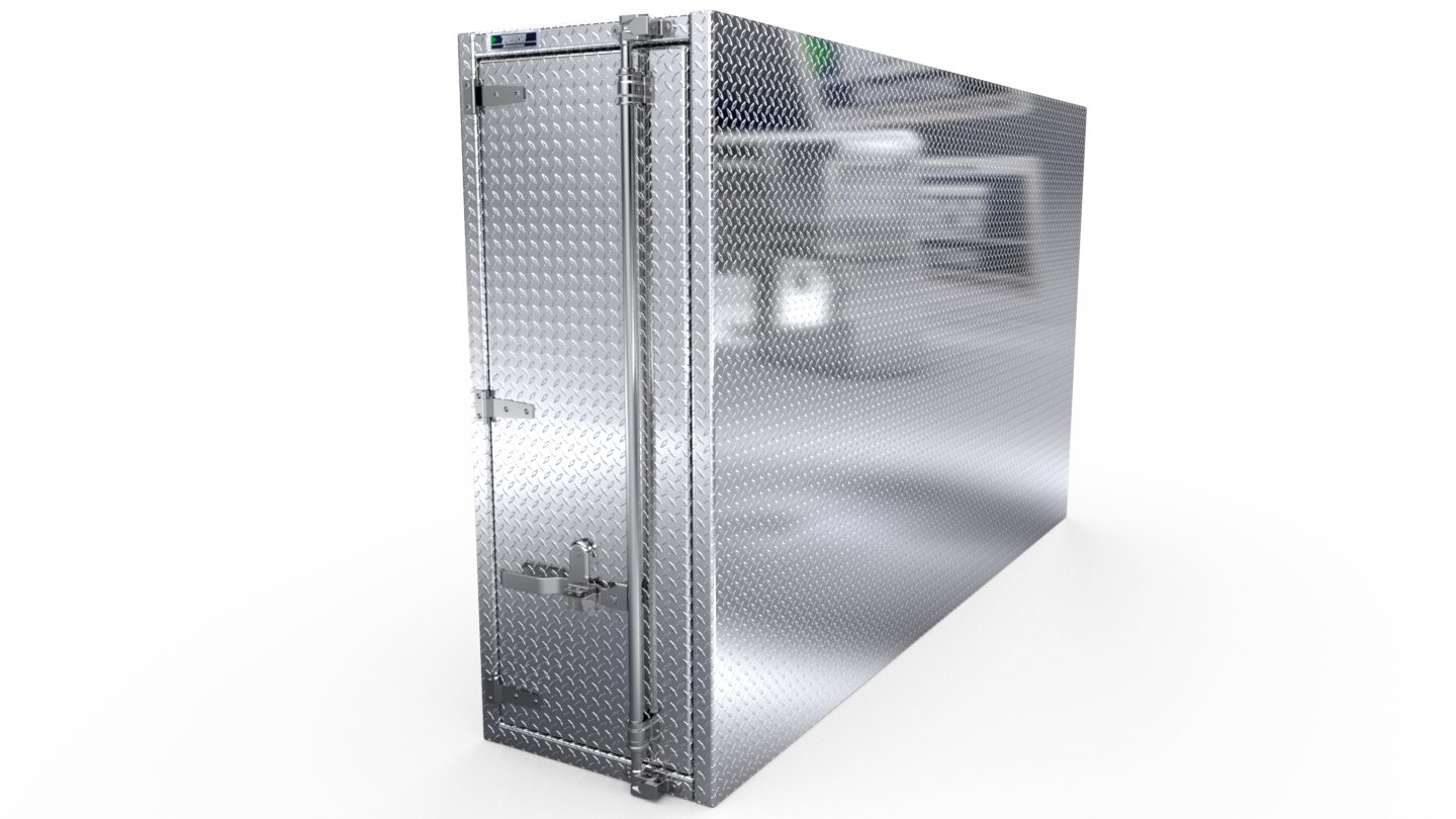 TR2460102PP Aluminum Cross Frame Toolbox - Trebor Manufacturing