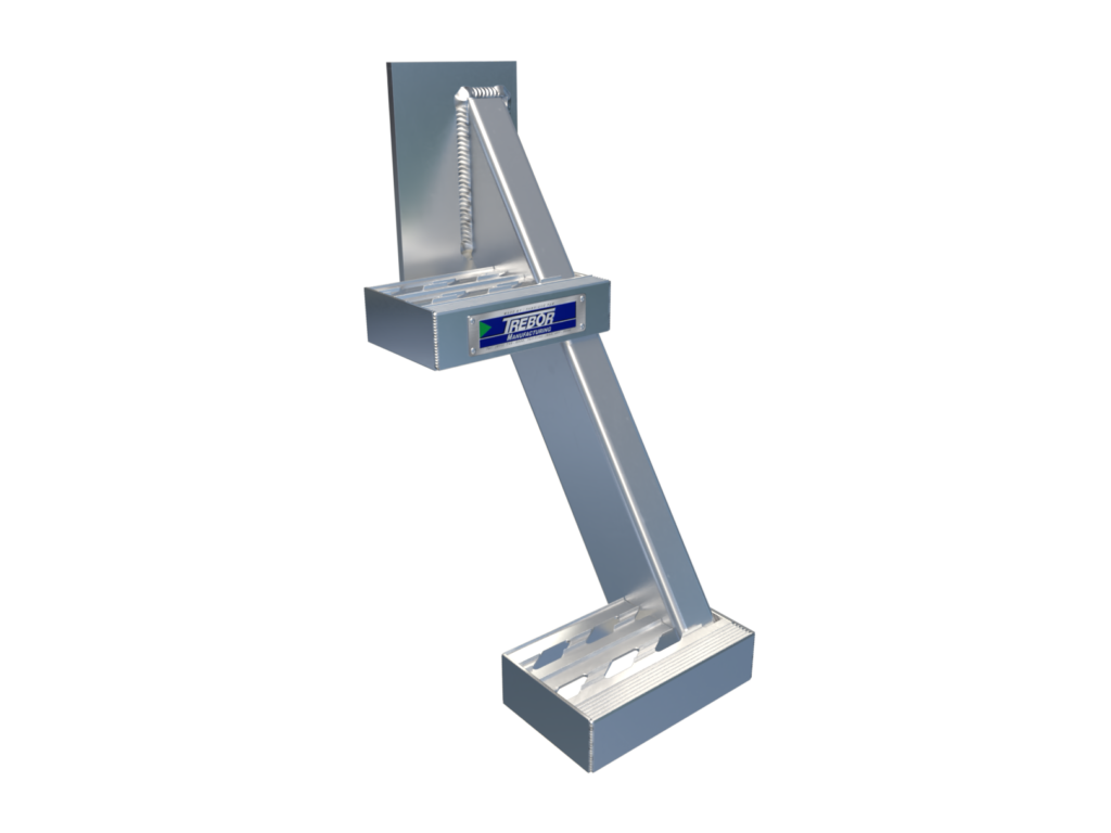 TRNLLS Aluminium Frame Mounted Step - Trebor Manufacturing